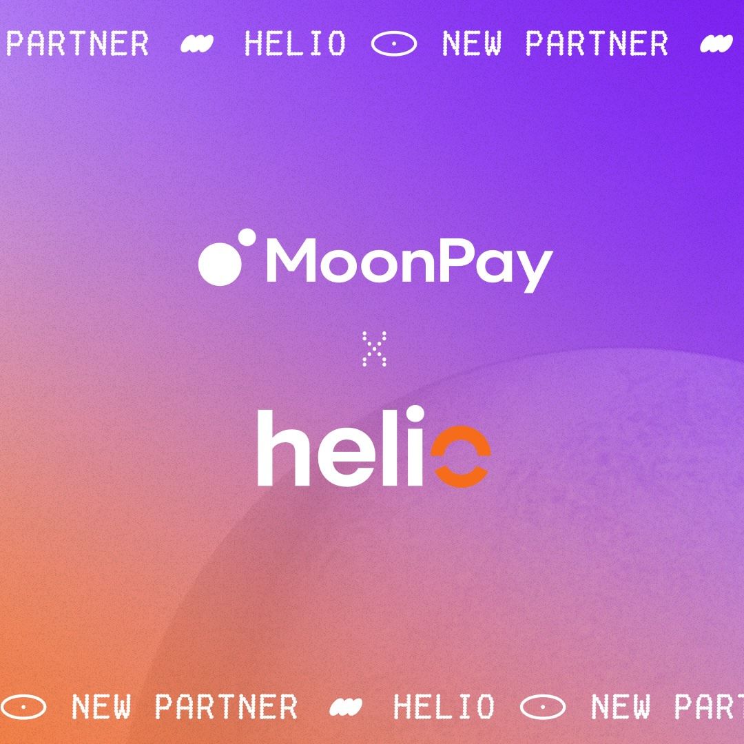 MoonPay is live on Helio - MoonPay